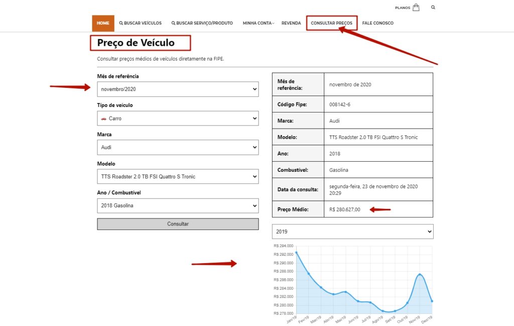 Dump SQL completo para a geração dos modelos de veículos, motos e ...
